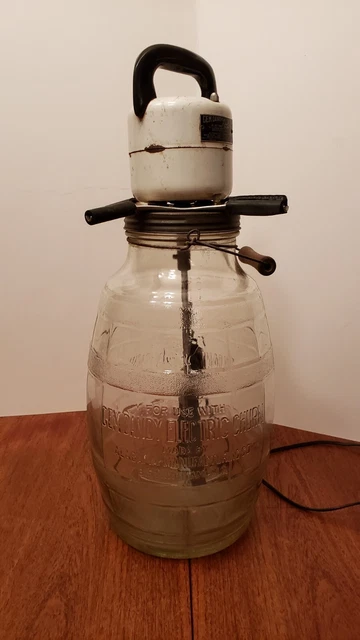 GEM DANDY ELECTRIC BUTTER CHURN Large Jar $150.00 - PicClick CA