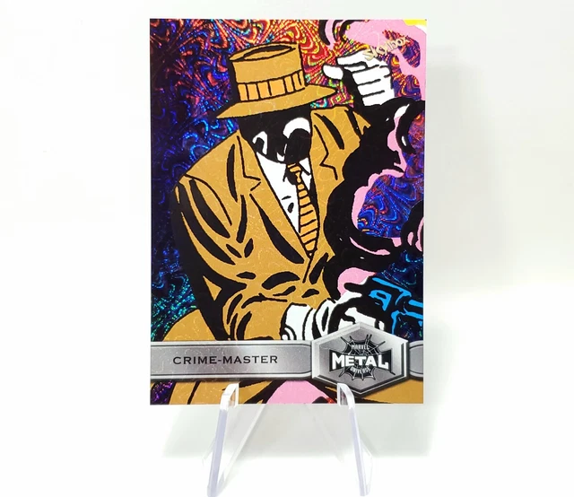 2021 MARVEL METAL Universe Spider Man High Series Crime Master ...