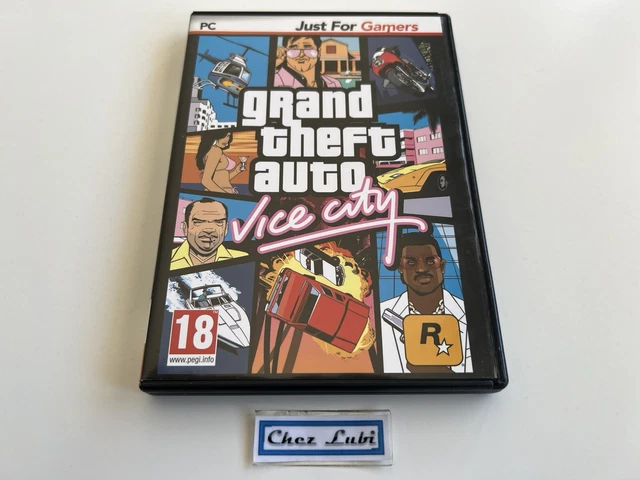 GRAND THEFT AUTO GTA - VICE CITY PC CD ROM completo originale ...