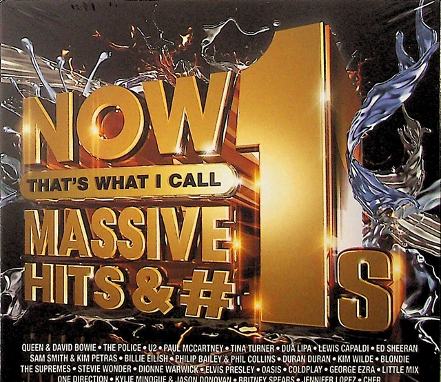 NOW THATS WHAT I Call Massive Hits & No. 1s (4-CD -NEW) Queen/Suzi ...