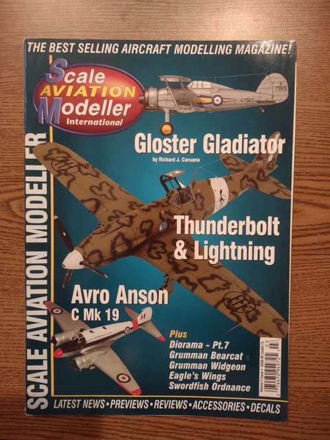SCALE AVIATION MODELLER INTERNATIONAL Magazine UK Vol. 7 Issues 1 Jan ...