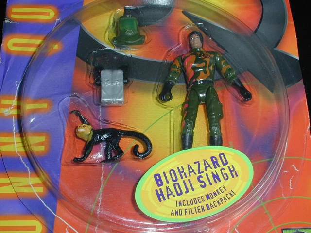 GALOOB JONNY QUEST: Biohazard / Hadji Singh / mit Affe !!! TOP !!! OVP ...