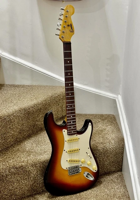 LOVELY VINTAGE 1980S Encore E76 Stratocaster Made In India £78.72 ...