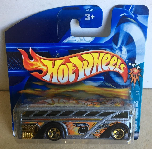 MATTEL HOT WHEELS cod 059/2002 Surfin' School Bus 1/60ème environ EUR 5 ...