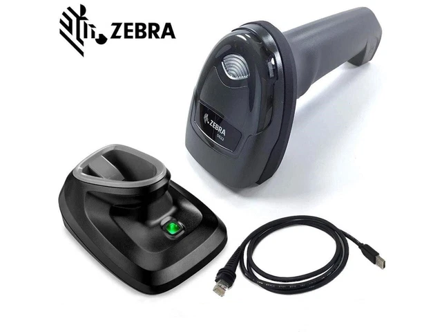 ZEBRA DS2278 BLUETOOTH Barcode Scanner Cradle Kit 1D/2D Wireless, 30ft ...