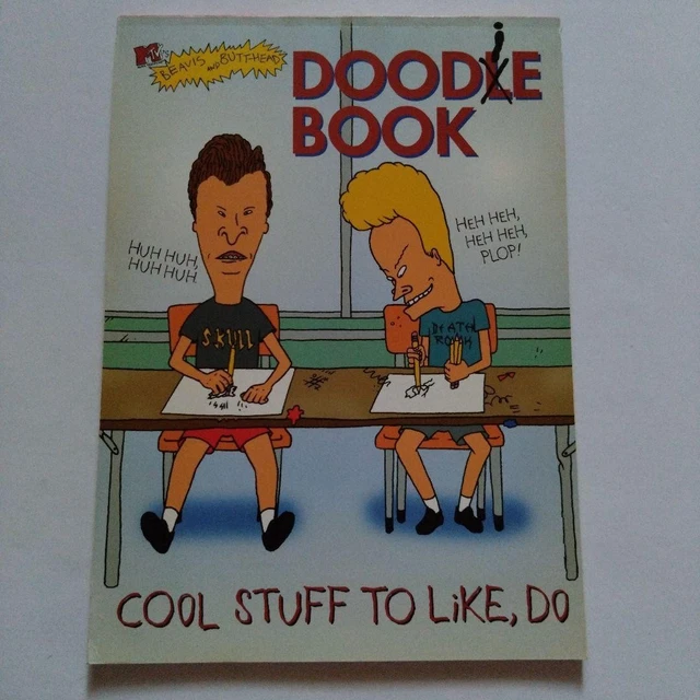 BEAVIS AND BUTT-HEAD Graffiti Notebook Unused £88.10 - PicClick UK