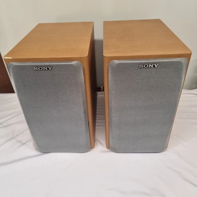 SONY SS-CCP333 BOOKSHELF Speakers Pair Hi-Fi Stereo Audio Passive ...