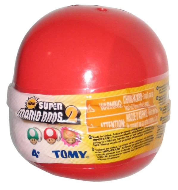 NINTENDO SUPER MARIO Bros. 2 Tomy Cápsula Juguete Proyector Mini ...