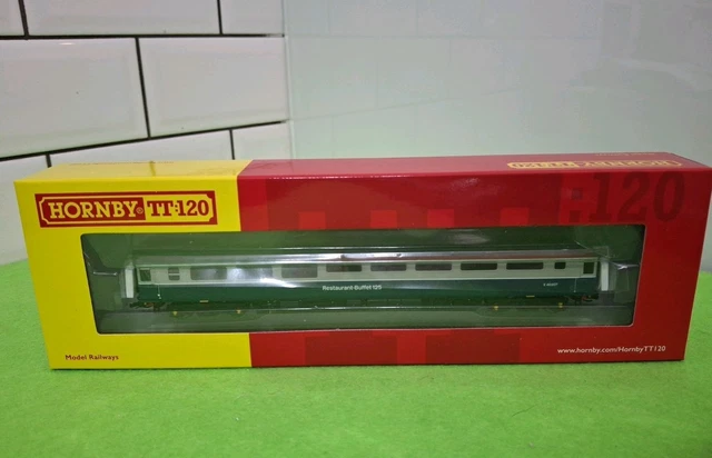 HORNBY TT4026 BR INTERCITY Mk3 TRUB Coach E40307 Restaurant Buffet 125 ...