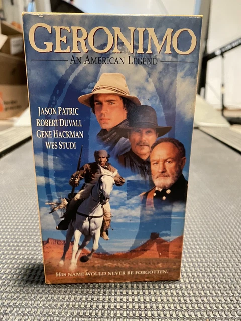 ORIGINAL CASE VHS GERONIMO AMERICAN LEGEND 1994 Robert Duvall Gene Hackman £7.38 - PicClick UK
