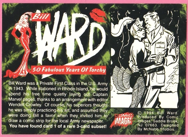 BILL WARD: 50 Fabulous Years of Torchy Subset Chase Card # 1 of 3 ...