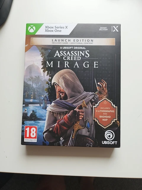 ASSASSIN'S CREED MIRAGE Launch Edition Including Baghdad Map for Xbox One / X £23.98 - PicClick UK