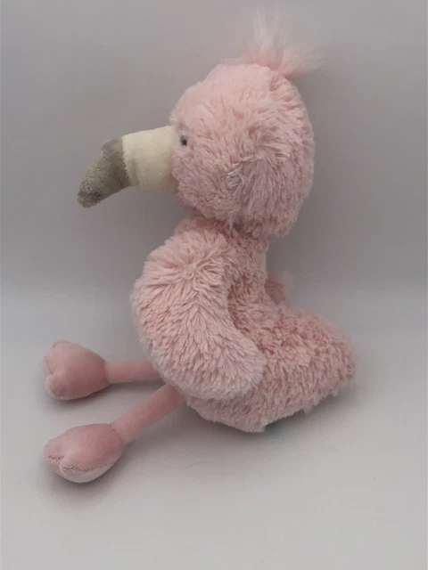 BABY GUND TOOTHPICK Flamingo Plush Pink Soft Toy Nursery Sitting VGC ...