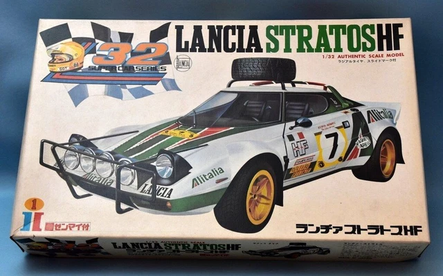 IKKO MODEL 1/32 Lancia Stratos HF Wind-Up Japan Vintage Rare Unbuilt ...