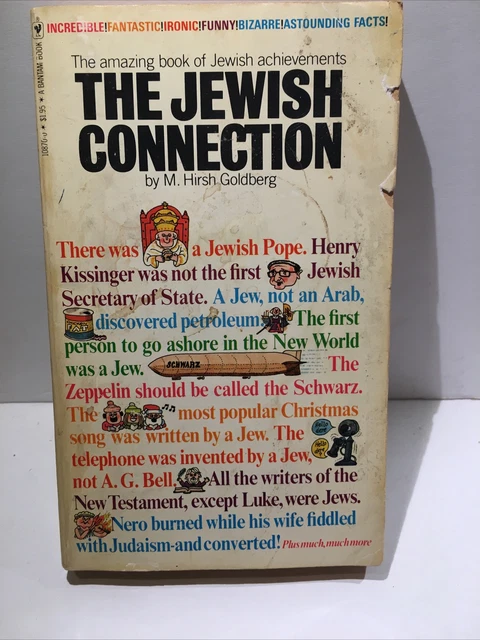 THE JEWISH CONNECTION - Hirsh Goldberg (1977, livre de poche) EUR 19,97 ...