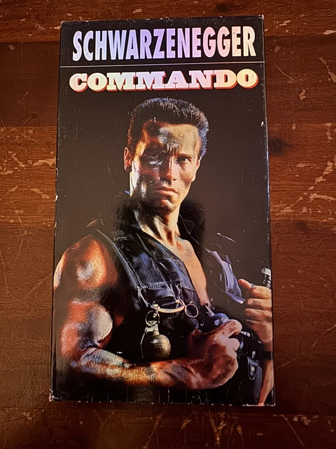 COMMANDO (1985), 20TH Century Fox VHS - Arnold Schwarzenegger £4.80 ...