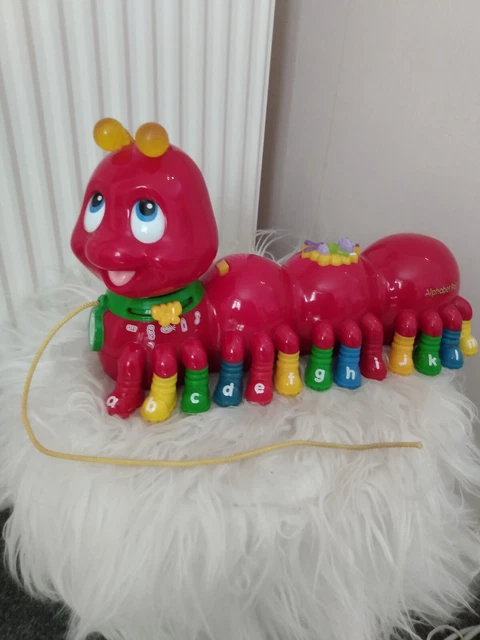 LEAPFROG ALPHABET PAL Red Caterpillar Fully Working Nice Condition £15. ...