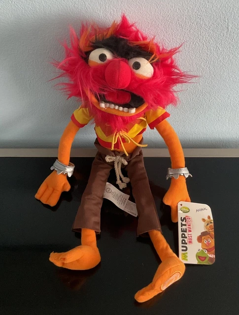 ANIMAL THE MUPPETS Disney Store 18” Plush Teddy Toy Brand New With Tags ...