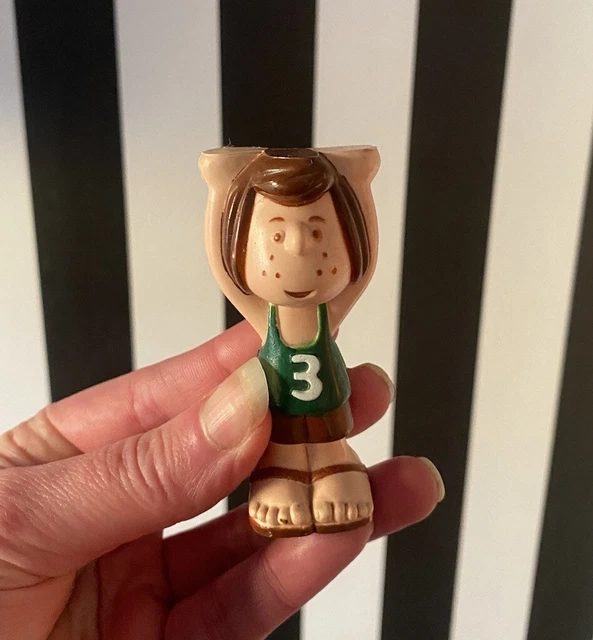 VINTAGE RARE SNOOPY Peanuts Peppermint Patty Gymnast Tumbling Figure ...