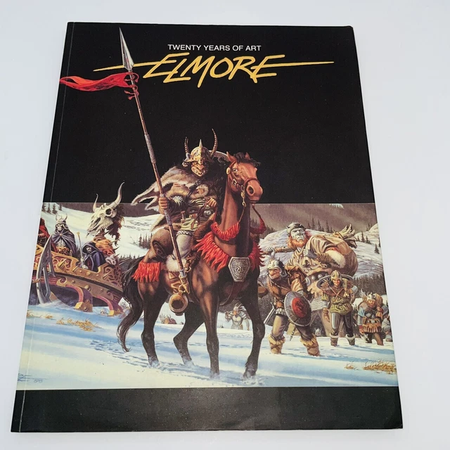 TWENTY YEARS OF Art Elmore by Larry Elmore SIGNED 2007 Dungeons ...