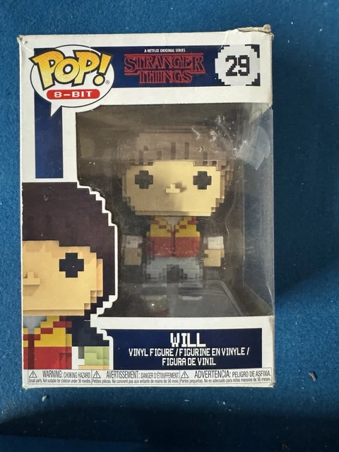 FUNKO POP! VINYL Stranger Things Will Byers 8-Bit Figure #29 $33.31 ...