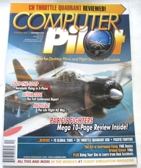 COMPUTER PILOT MAGAZINE Dec 2004 Desktop Pilots & Flight Simulator ...