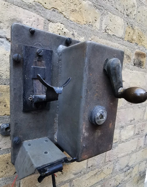 WW2 SHIPS NAVAL Sound Powered Telephone Admiralty Mk XV Wall Hanging ...