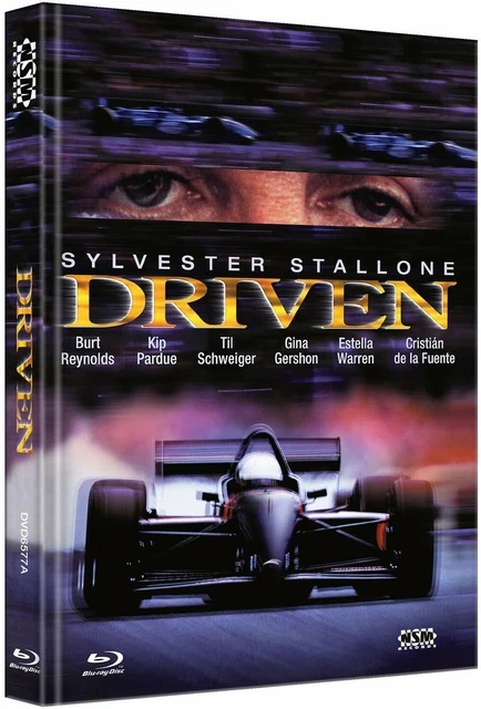 MEDIABOOK DRIVEN BURT Reynolds Sylvester Stallone Til Schweiger Blu-Ray ...