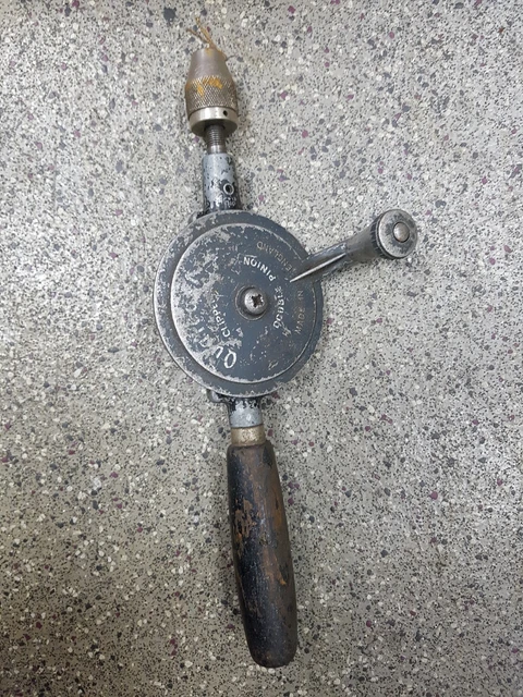OLD FLEETWAY CONQUEST Hand Drill £1.60 - PicClick UK