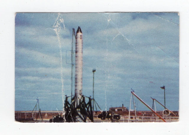 NESTLES AUSTRALIA AVIATION Card #117 Black Knight Space Rocket in ...