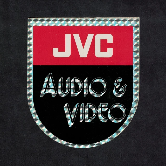 AUTOCOLLANT / STICKER vintage JVC audio & vidéo EUR 5,00 - PicClick FR