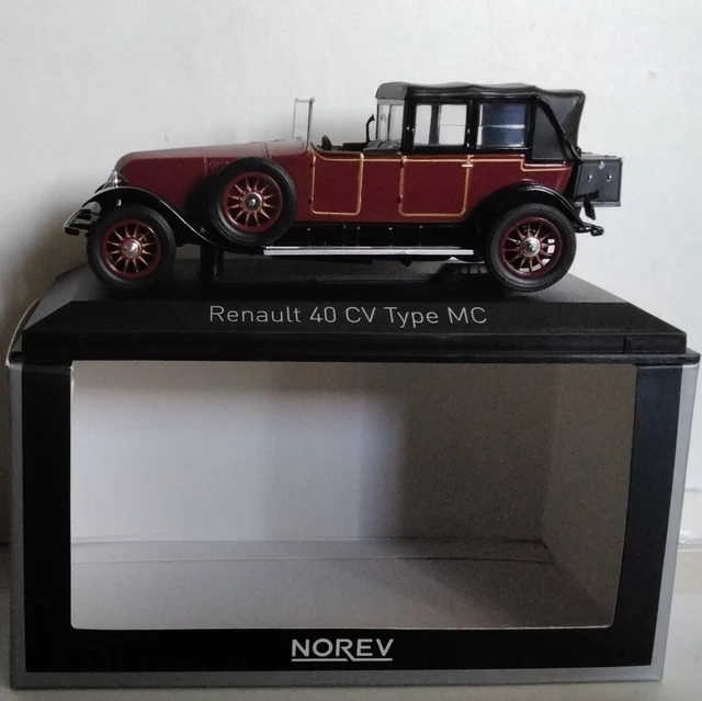 RENAULT 40 CV Type MC Présidentielle Doumergue Année 1924 Norev Ref ...