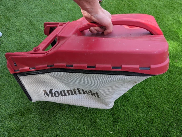 MOUNTFIELD PETROL SELF propelled Lawnmower grass collection bag box ...