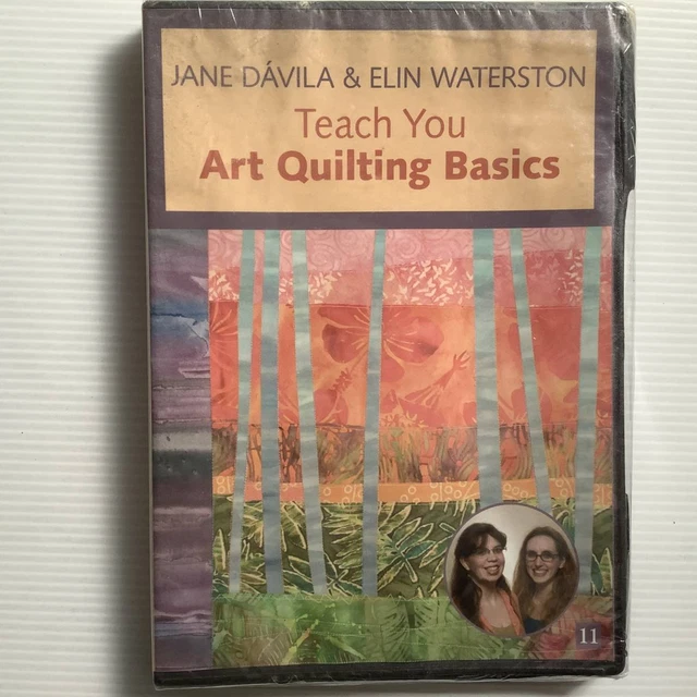 CRAFT BOOK ARTBOOK_OUTLET1-119 Learn the Basics of Art Quilting DVD ...
