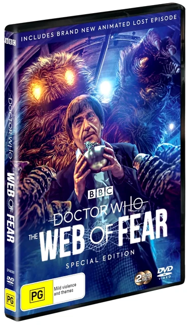 DOCTOR WHO: THE Web of Fear (DVD, 2 Discs) NEW & SEALED $16.50 ...