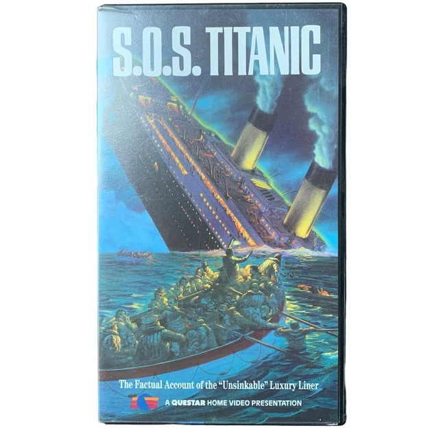 SOS TITANIC BIG Box Clamshell VHS, David Janssen, Helen Mirren EUR 8,75 ...