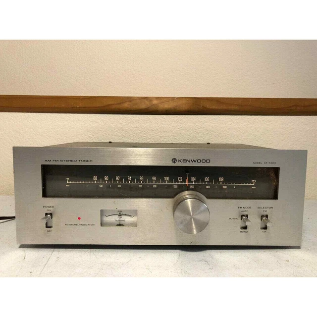 KENWOOD KT-5300 TUNER AM/FM Radio Vintage Audiophile Japan 2 Channel HiFi Stereo £118.26 ...