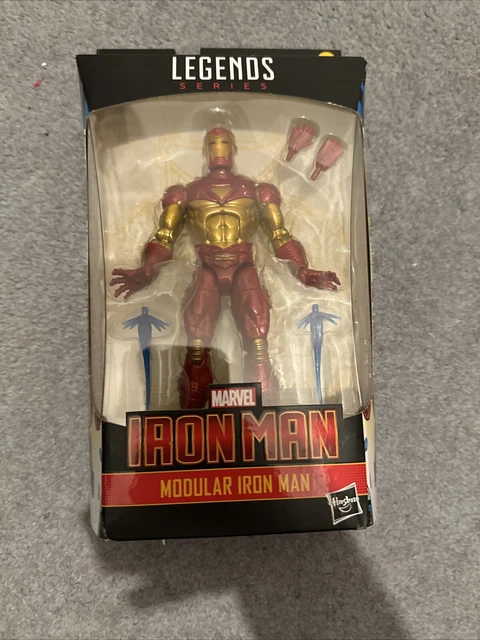 HASBRO MARVEL LEGENDS Series 6-inch Modular Iron Man Action Figure Toy ...