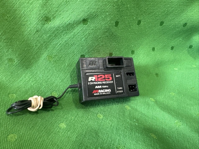 JR RACING R125 AM 2 Channel 75MHz Receiver- $20.00 - PicClick