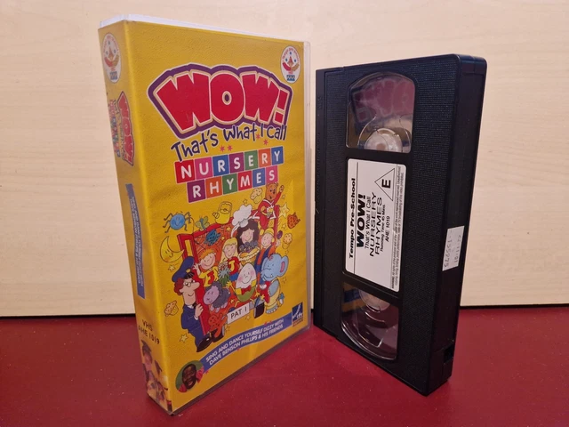 WOW THAT’S WHAT I call nursery rhymes vhs £4.99 - PicClick UK