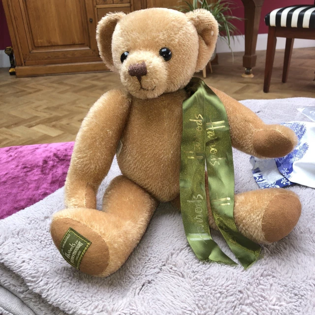 VINTAGE TEDDY BEAR Harrods by Merrythought Ironbridge Jointed Plush ...