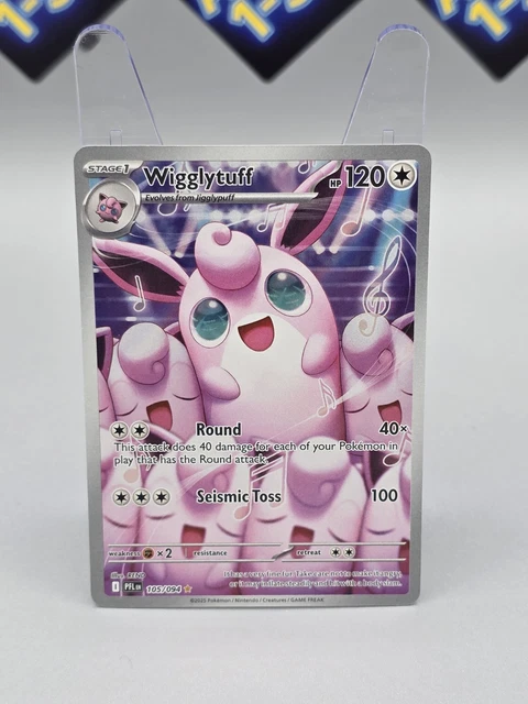 POKÉMON TCG WIGGLYTUFF 105/094 Phantasmal Flames Art Rare English £26. ...