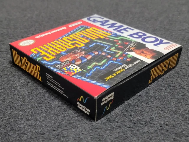 GAMEBOY WILDSNAKE BOÎTE CIB complète comme neuf Nintendo Game Boy DMG ...