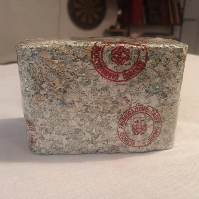 BRICCHETTA 5000 Cinquemila LIRE Biglietti Banconote Triturate Banca d ...