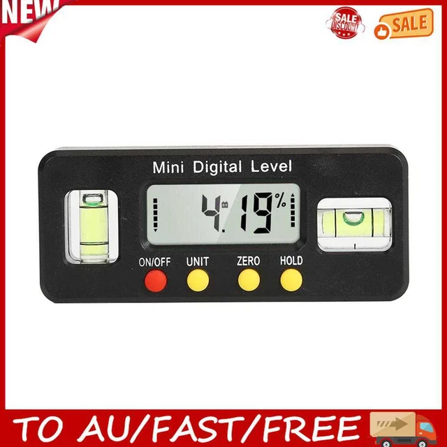 MINI DIGITAL LEVEL Protractor Inclinometer Angle Bevel Box Caliper ...