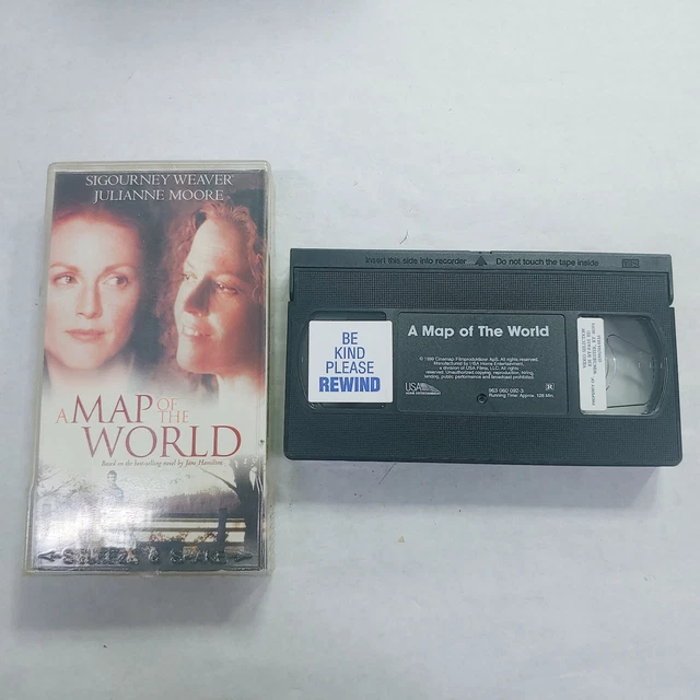 A MAP OF the World (VHS) Sigourney Weaver, Julianne Moore EUR 9,11 ...