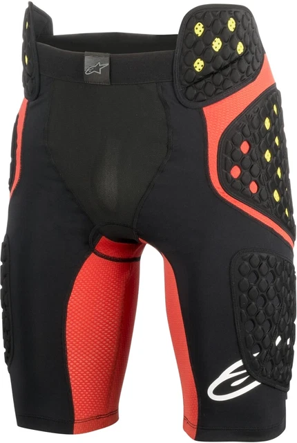 SHORT AVEC PROTECTIONS Alpinestars Sequence Pro Shorts Black Rouge EUR ...