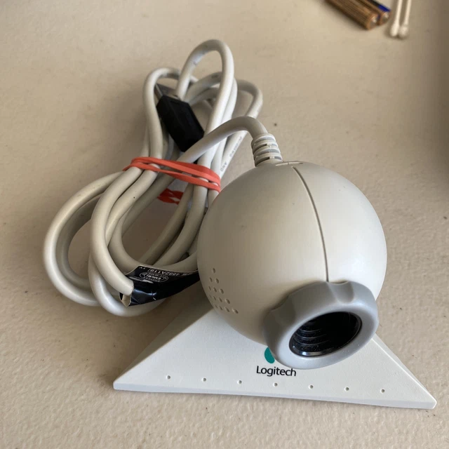 LOGITECH QUICKCAM USB Webcam Web Camera Windows Model V-UB2 Video Cam ...