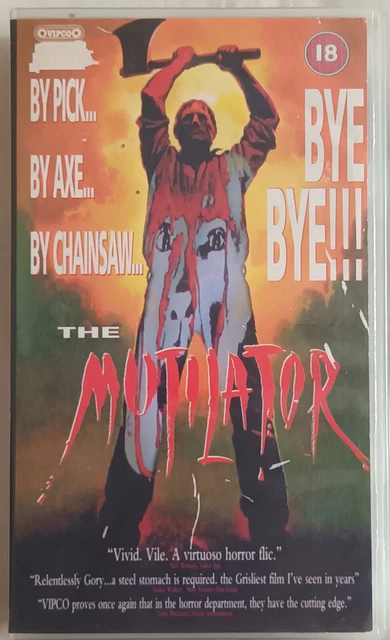 THE MUTILATOR VHS VIPCO PAL Video VIP059 1992/93 £24.12 - PicClick UK