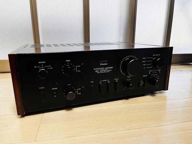 AMPLIFICATEUR INTÉGRÉ SANSUI AU-707F Extra Vintage 1981 Utilisé 14,7 Kg EUR 729,30 - PicClick FR